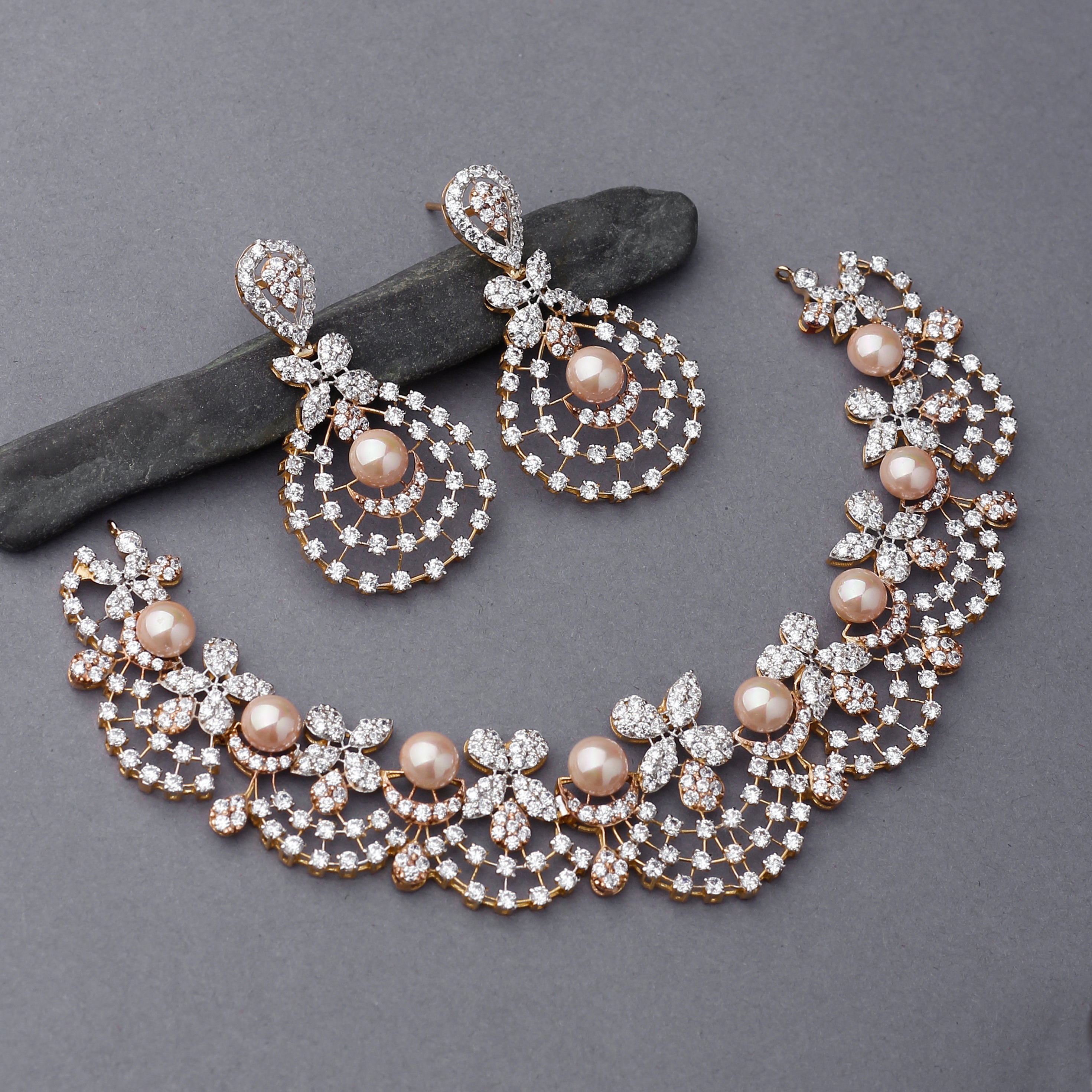 Lilium Necklace Set – Al Syed Jewellers